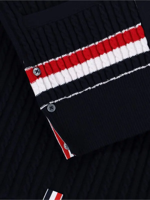 Thom Browne Cotton Knit Cardigan