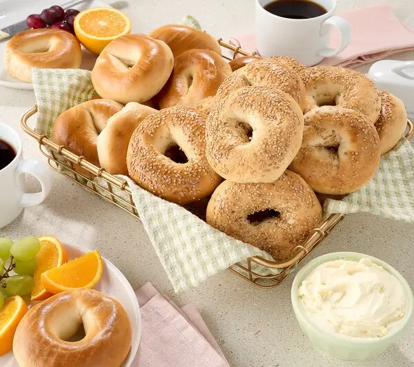 JUST BAGELS 2oz Nyc Mini Bagels In Choice Of Flavors - One-color