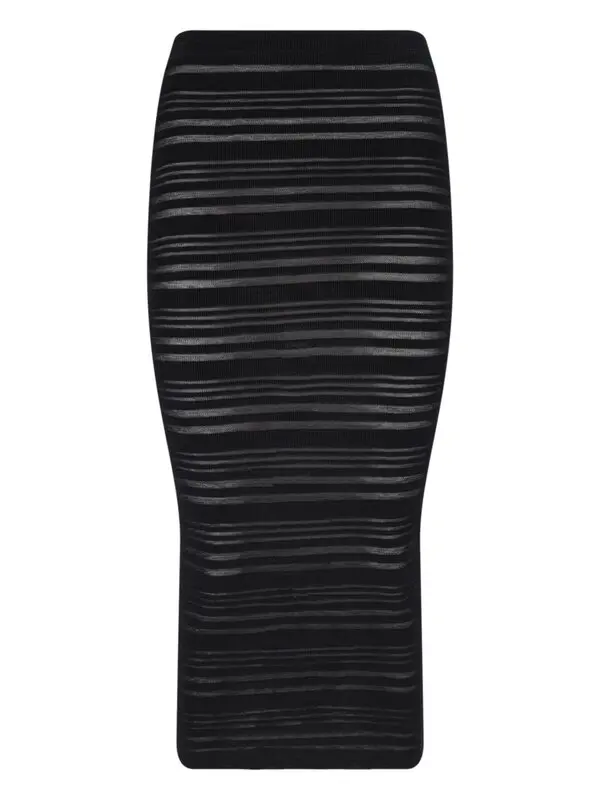 ANDREĀDAMO Knit Maxi Skirt