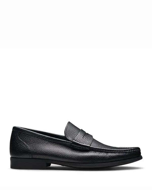 Magnanni Gentry Penny Loafers - Black