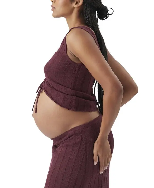 RIPE MATERNITY Charli Rib Knit Top