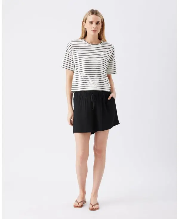 RIPE MATERNITY Jada Stripe Nursing Tee