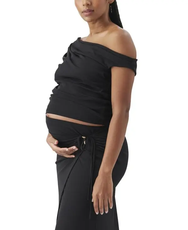 RIPE MATERNITY Rhi Off-shoulder Top
