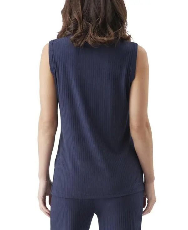 RIPE MATERNITY Rib Nursing Tank - Navy