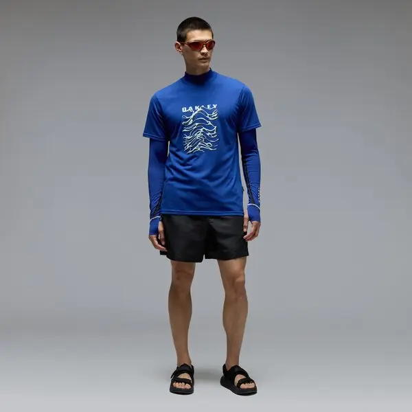 Oakley Waterscape Waves Tee - Blue