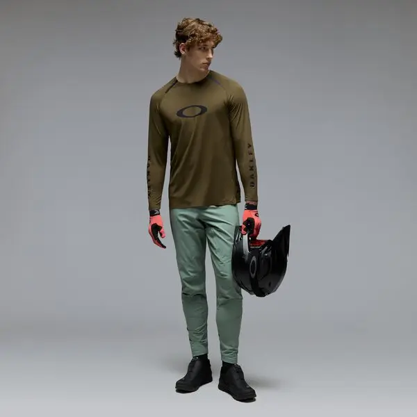 Oakley Maven Scrub Elite Long Sleeve Jersey - Green