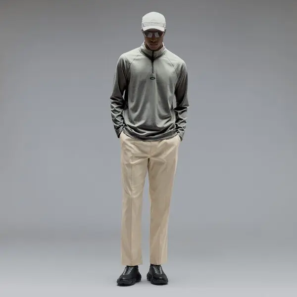 Oakley Pleated Trousers - Mist