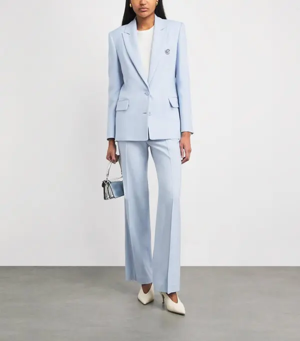 Maje Blazer With Detachable Brooch