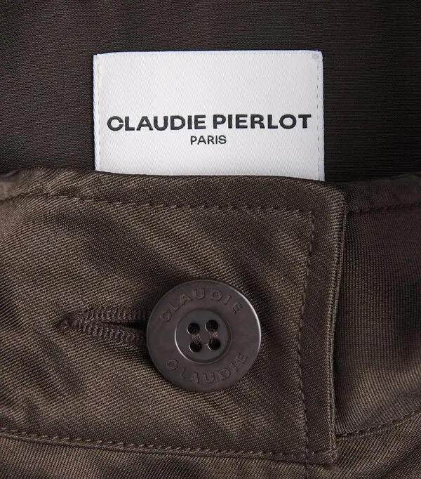 Claudie Pierlot Satin-effect Jacket