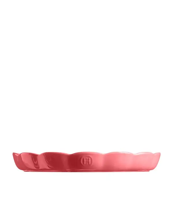 EMILE HENRY Ceramic Madeleine Tart Dish - Pink