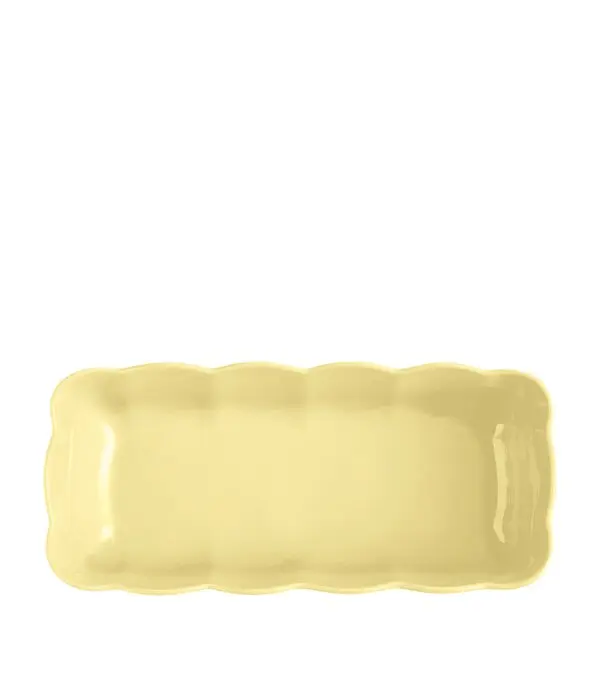 EMILE HENRY Ceramic Madeleine Loaf Dish - Yellow