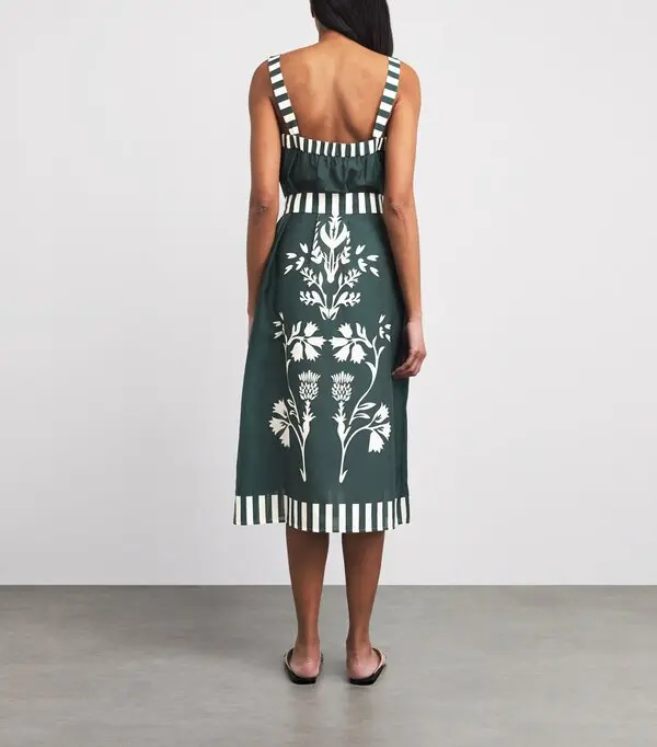 ERES Cotton-silk Lakshya Midi Dress