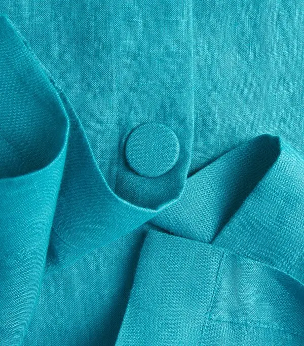 ERES Linen Amusante Midi Skirt - Blue