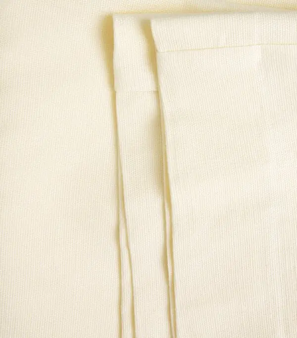 Maje Tailored Wide-leg Trousers - Yellow