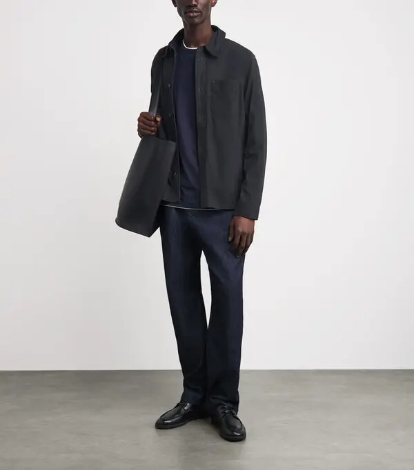 Pal Zileri Suede Overshirt