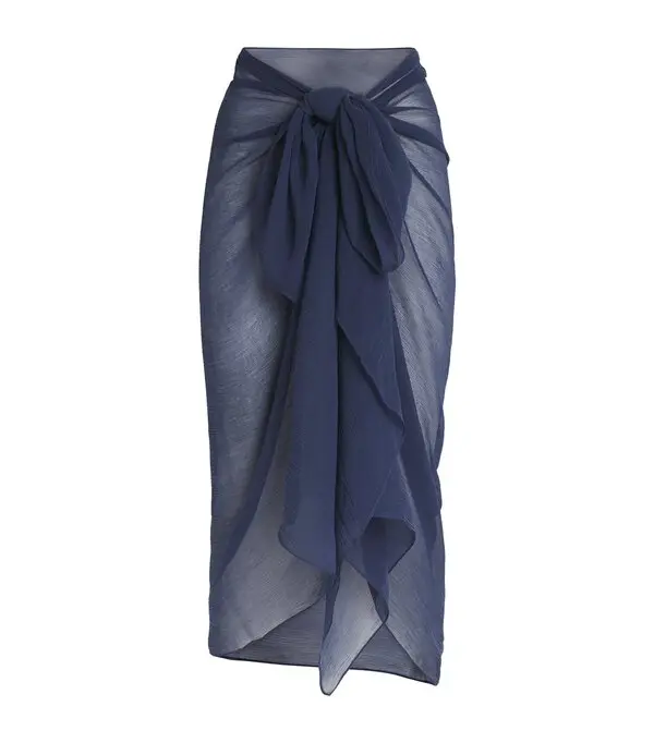 AWAY THAT DAY Santorini Sarong - Navy