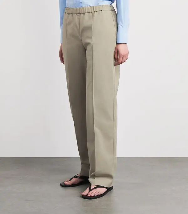 Fabiana Filippi High-rise Pleated Chinos