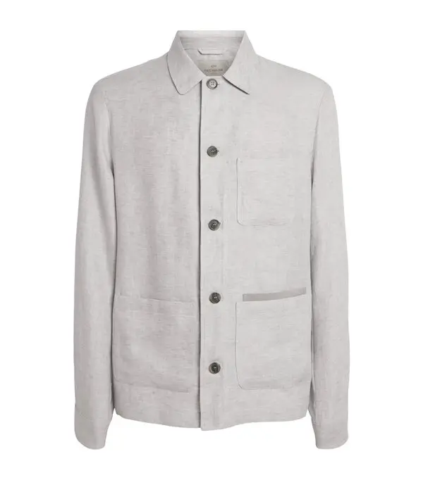 Paul & Shark Linen Chore Overshirt