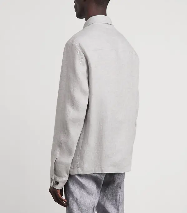 Paul & Shark Linen Chore Overshirt