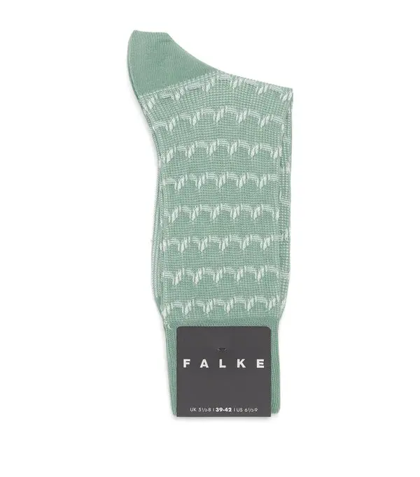 Falke Cotton-blend Sea Rock Socks - Green