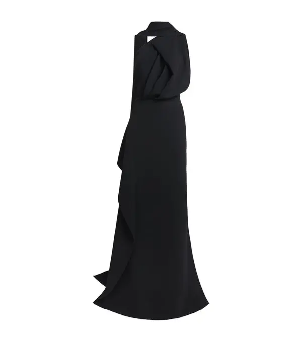 Maticevski Asymmetric Priority Gown - Black