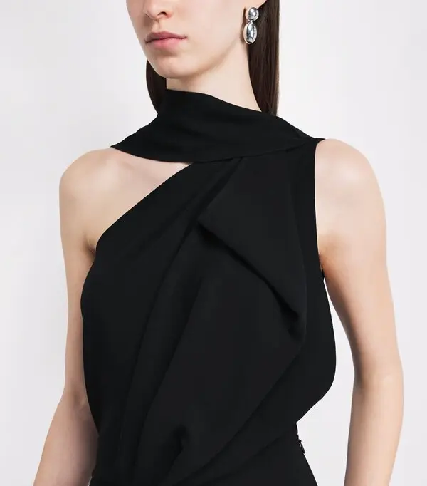 Maticevski Asymmetric Priority Gown - Black