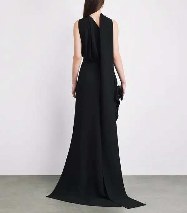 Maticevski Asymmetric Priority Gown - Black