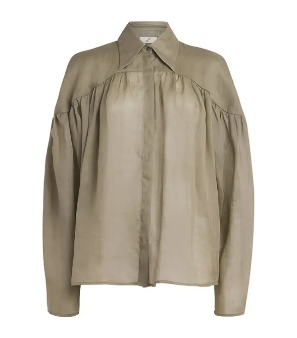 Bite Studios Long-sleeve Ruffled Blouse