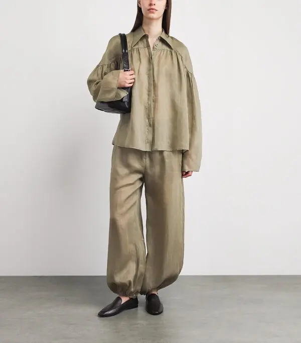 Bite Studios Long-sleeve Ruffled Blouse