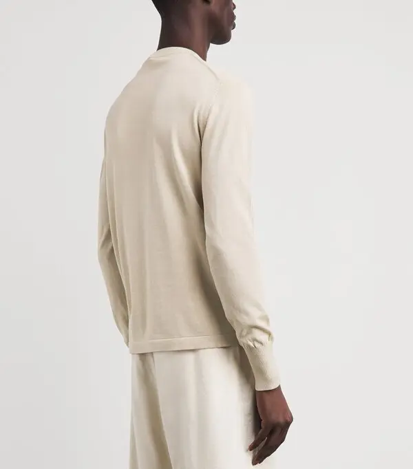 Simkhai Silk-blend Dolton Henley T-shirt - Beige