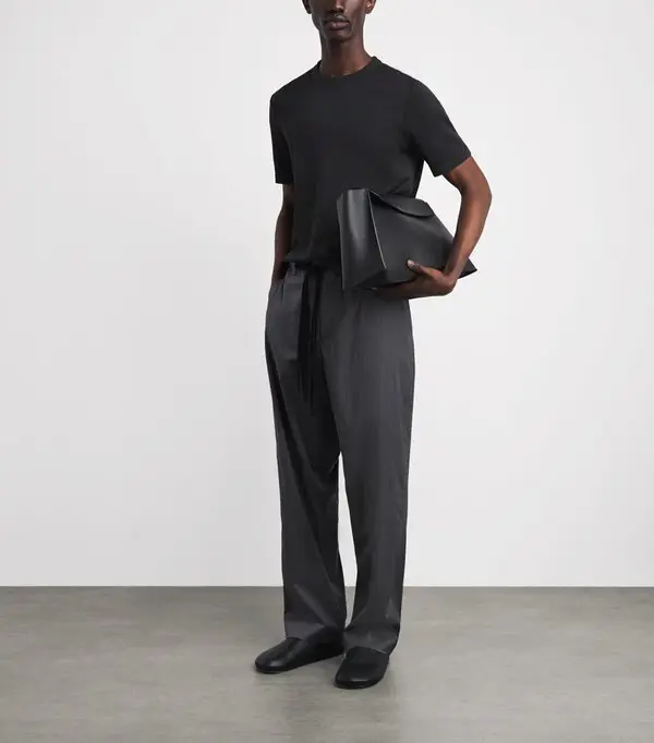 Simkhai Silk-blend Duke T-shirt - Black