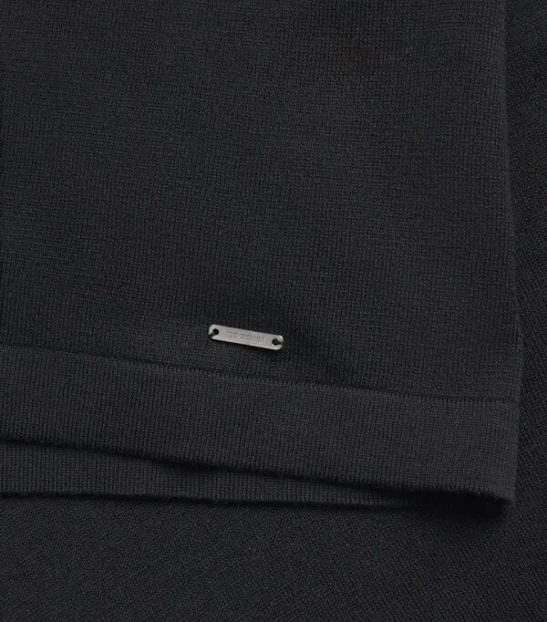 Simkhai Silk-blend Duke T-shirt - Black