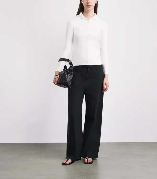 TOTEME Drawstring Fluid Trousers