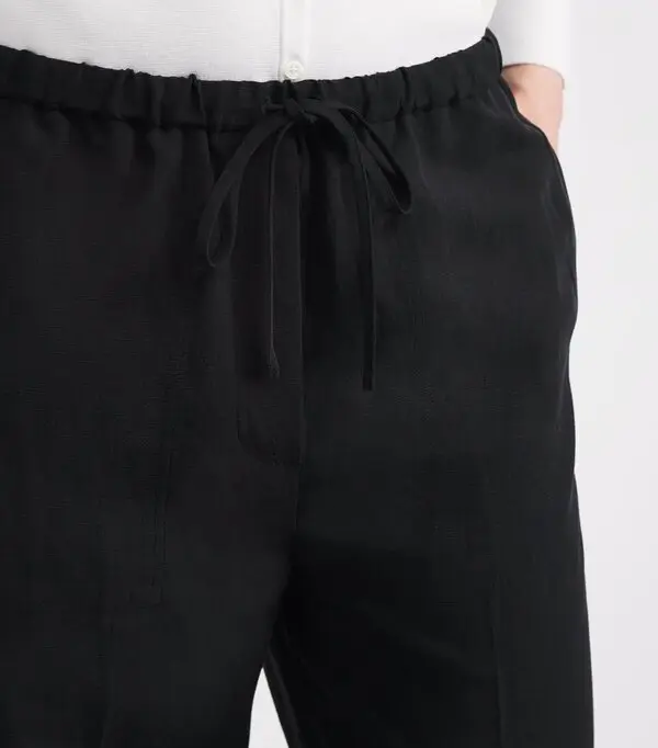 TOTEME Drawstring Fluid Trousers