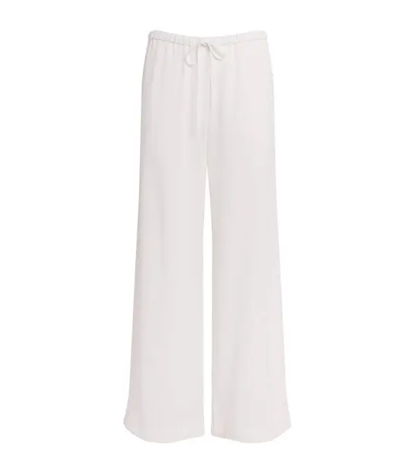 TOTEME Woven Stripe Wide-leg Trousers
