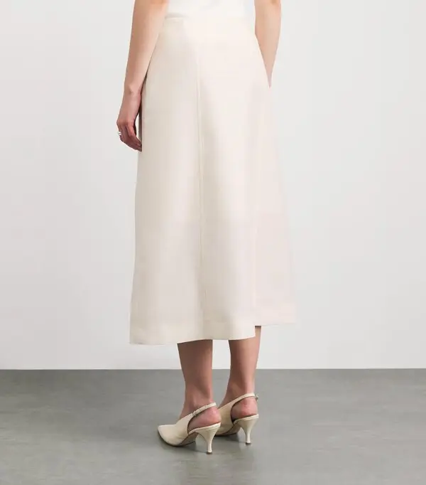 Bite Studios Sharp A-line Midi Skirt