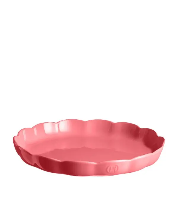 EMILE HENRY Ceramic Madeleine Tart Dish - Pink