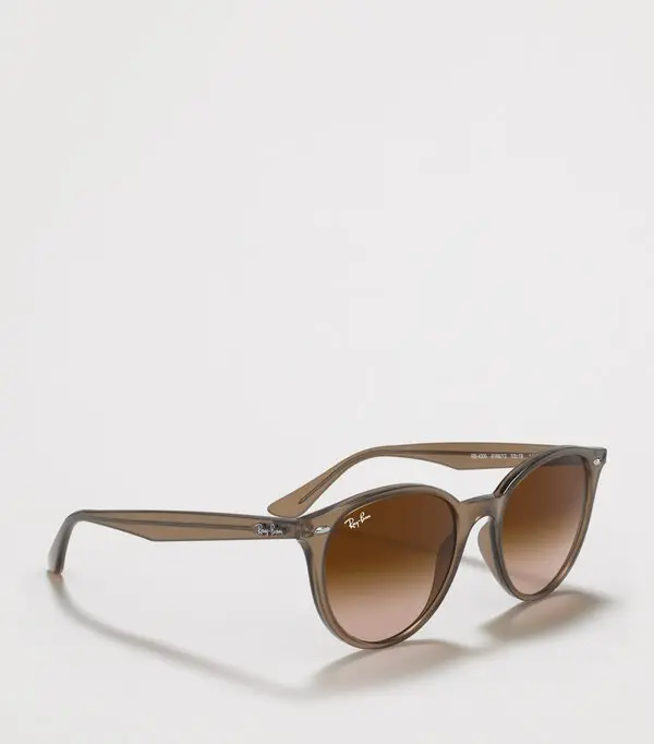 Ray-ban Acetate Phantos Round Sunglasses - Beige
