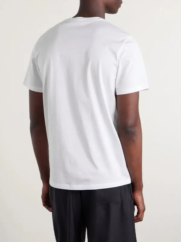 Moncler Logo-appliquéd Cotton-jersey T-shirt