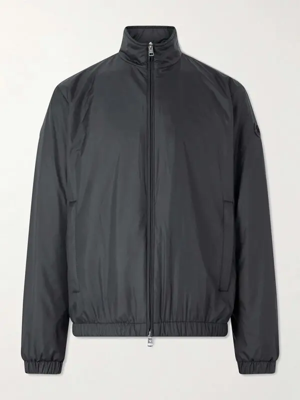 Moncler Logo-appliquéd Shell Jacket - Black