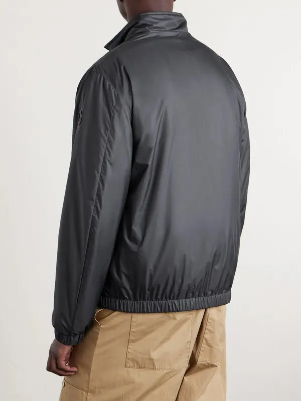 Moncler Logo-appliquéd Shell Jacket - Black
