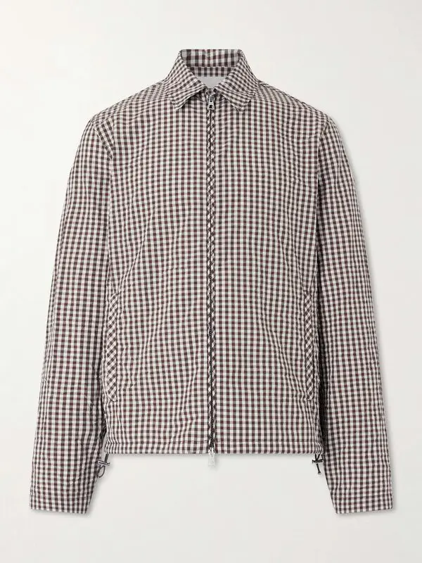 Moncler Checked Cotton-blend Jacket