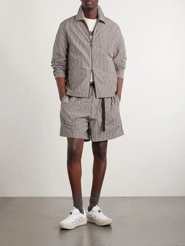 Moncler Checked Cotton-blend Jacket
