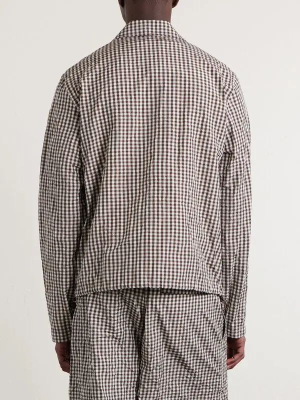 Moncler Checked Cotton-blend Jacket