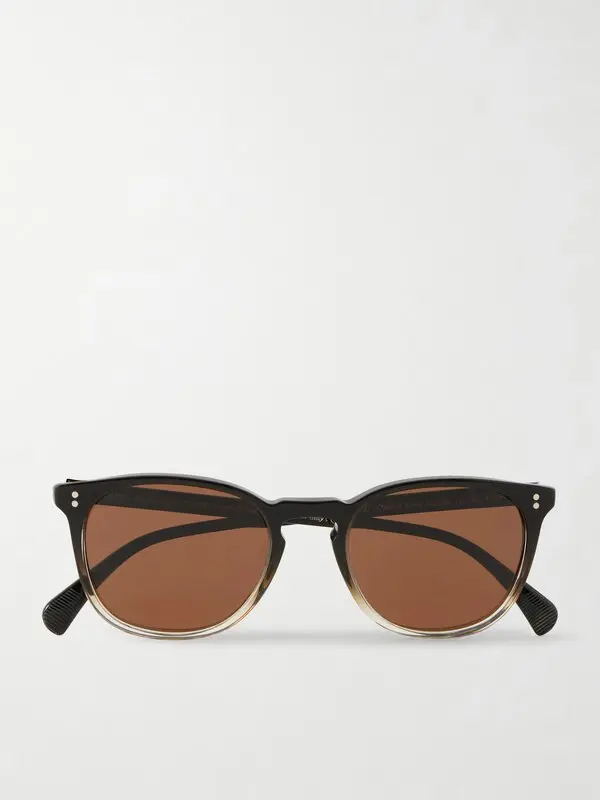 Oliver Spencer Finley Esq. Round-frame Sunglasses - Brown