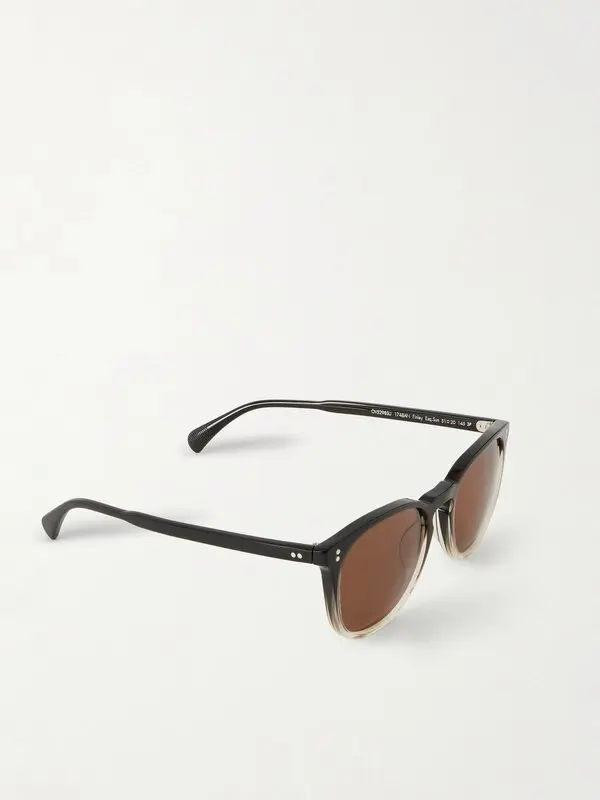 Oliver Spencer Finley Esq. Round-frame Sunglasses - Brown