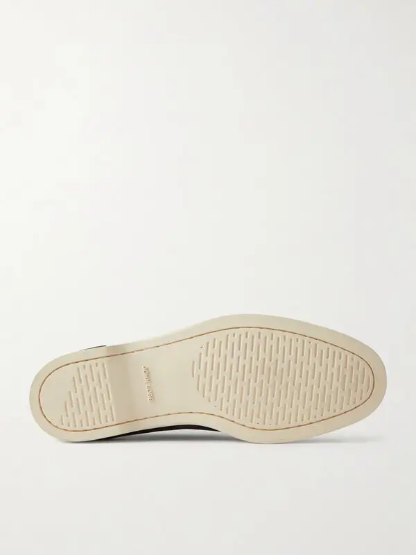 John Lobb Pace Suede Loafers - Black