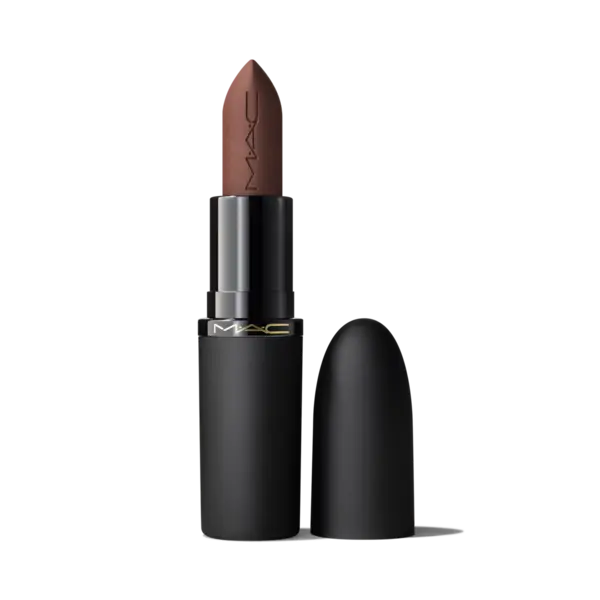 MAC COSMETICS Powder Kiss Hazy Matte Lipstick - Chestnut