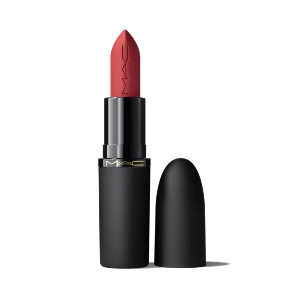 MAC COSMETICS Powder Kiss Hazy Matte Lipstick - Dubonnet Buzz