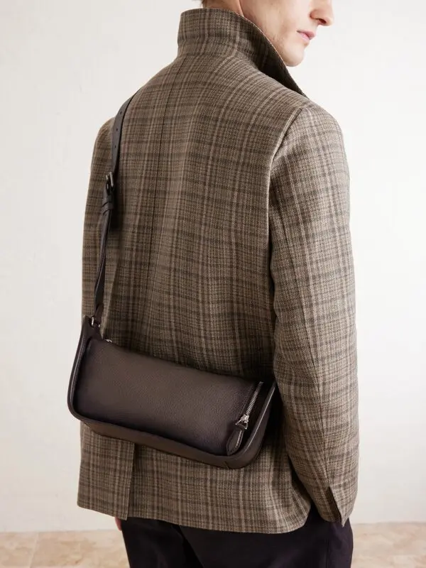 Berluti Périple Full-grain Leather Messenger Bag